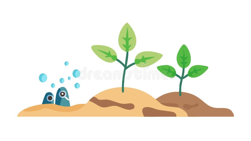 Budding Plant Growth, New Beginnings and Development, Vector Design Generative AI Stock Vector ...