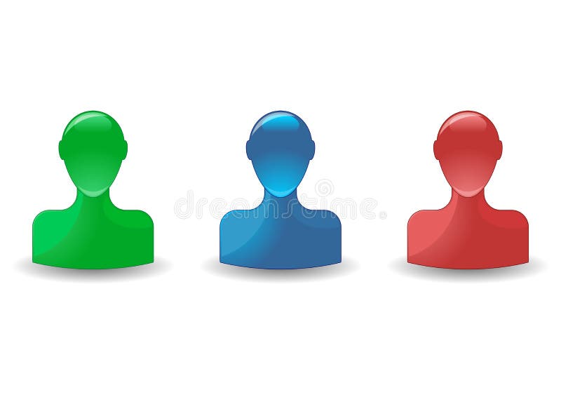 Buddy icons stock vector. Illustration of isolated, people - 7410260