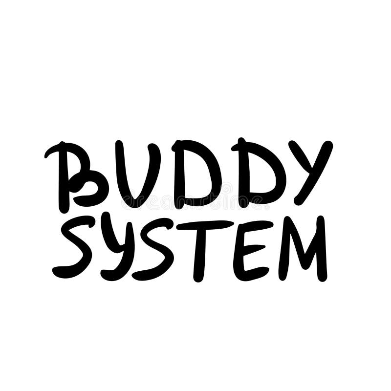 The Buddy System stock illustration. Illustration of isolated - 30109080