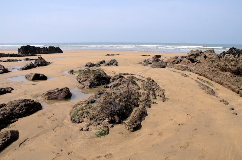 Bude beach stock photo. Image of atlantic, england, coast - 2515520