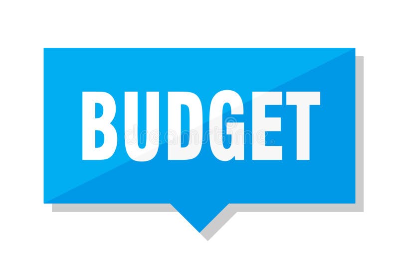 Budget price tag stock vector. Illustration of budget - 118935123