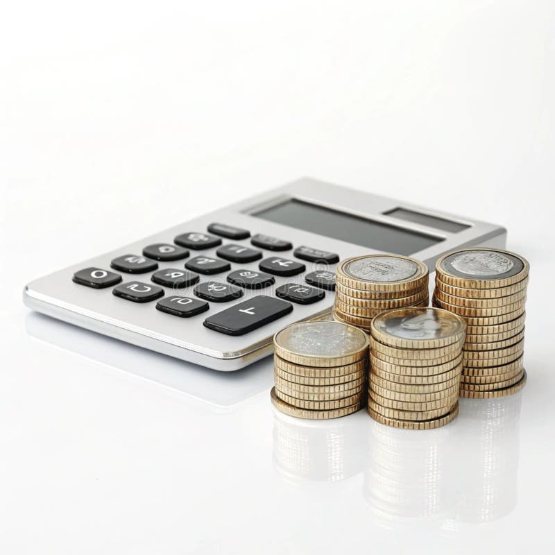 Budget Calculation 3D Icon stock illustration. Illustration of progress ...