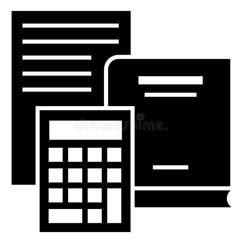 Budget Calculator Icon, Simple Style Stock Vector - Illustration of ...