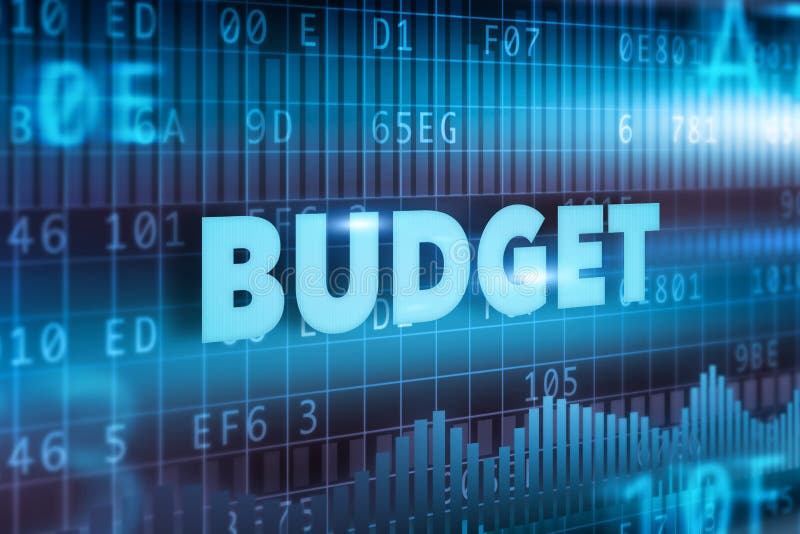 Budget concept stock illustration. Illustration of finance - 43943513