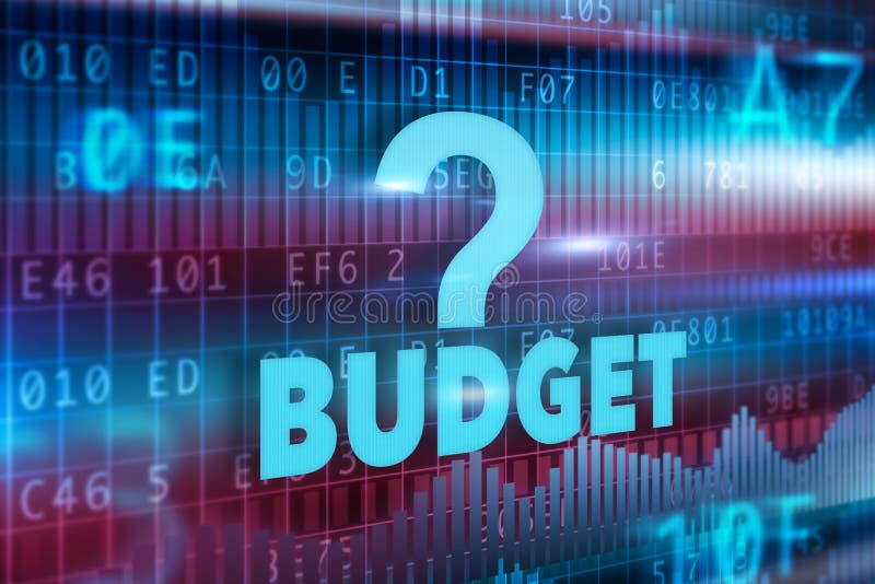 Budget concept stock illustration. Illustration of financial - 41171627