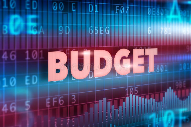 Budget concept stock illustration. Illustration of information - 44110920