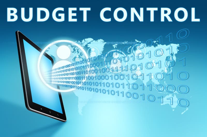 Budget control stock illustration. Illustration of decision - 33215256