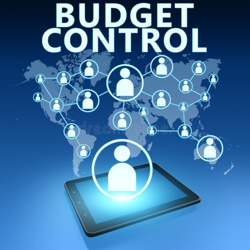 Budget control stock illustration. Illustration of decision - 33215256