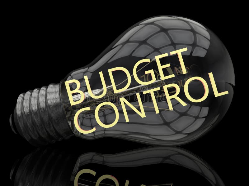 Budget control stock illustration. Illustration of decision - 33215256