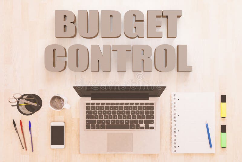 Budget Control stock illustration. Illustration of dividend - 50147233