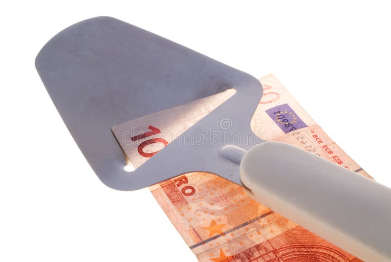 Budget cut stock image. Image of symbol, background, money - 19537293