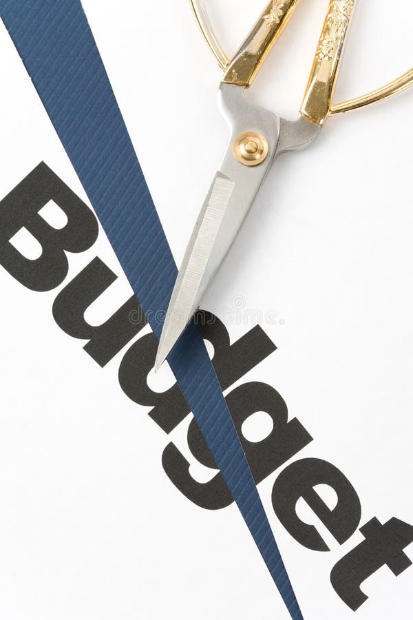 Budget Cut stock image. Image of cutting, balance, cost - 8799457