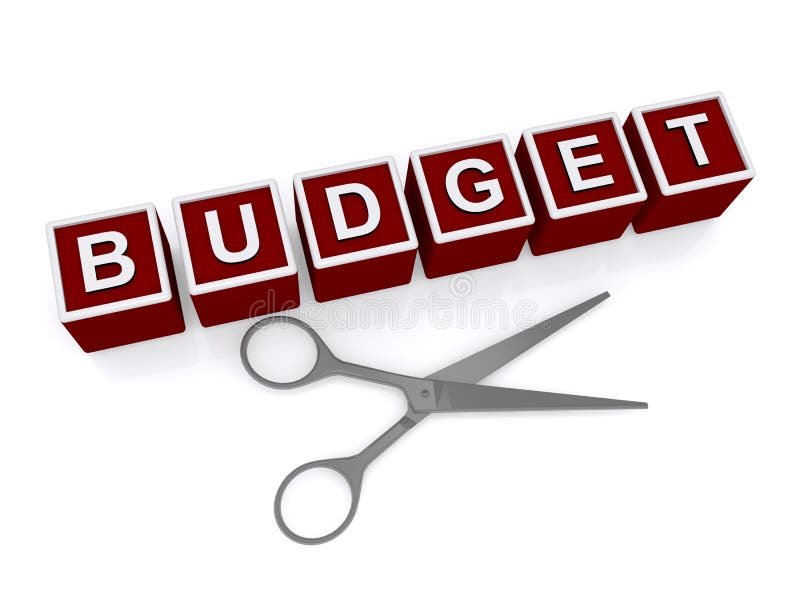 Budget cut stock photo. Image of funds, quota, graphic - 65281036