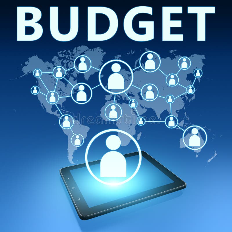 Budget stock illustration. Illustration of market, balance - 49591648