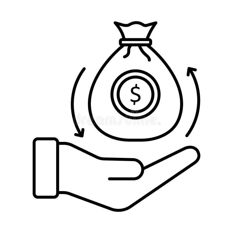 Budget Line Style Vector Icon Which Can Easily Modify or Edit Stock ...