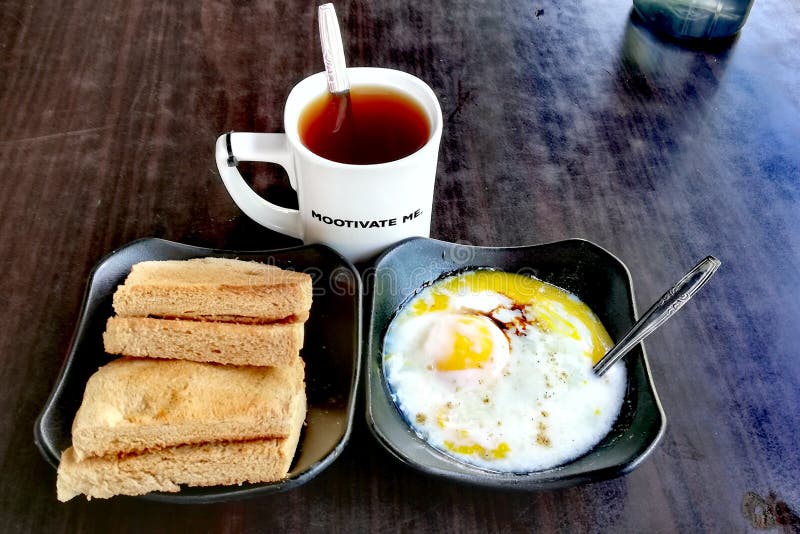 Budget meal in coffee shop stock photo. Image of margarine - 170652640