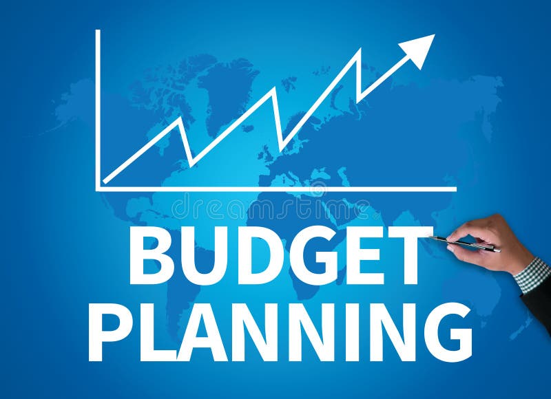 Budget planning stock photo. Image of liability, blue - 71784548