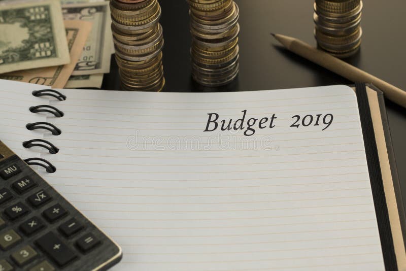Budget Planning Concept. Notepad with Budget 2019 Text Stock Photo ...