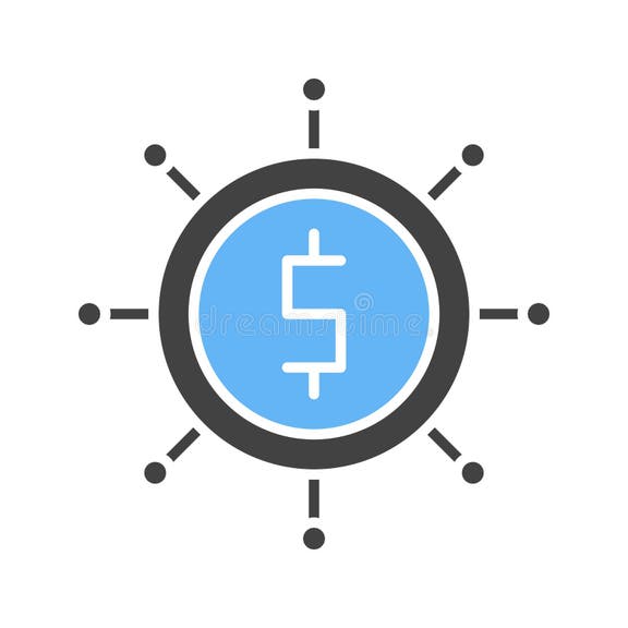 Budget Spending Icon Image. Stock Vector - Illustration of symbol ...