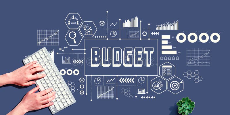 Budget Theme with Person Using Pc Keyboard Stock Image - Image of ... Budget Theme with Person Using Pc Keyboard Stock Image - Image of ...