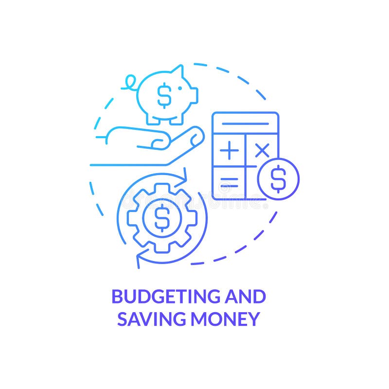 Budgeting Icon Blue Stock Illustrations – 343 Budgeting Icon Blue Stock ...