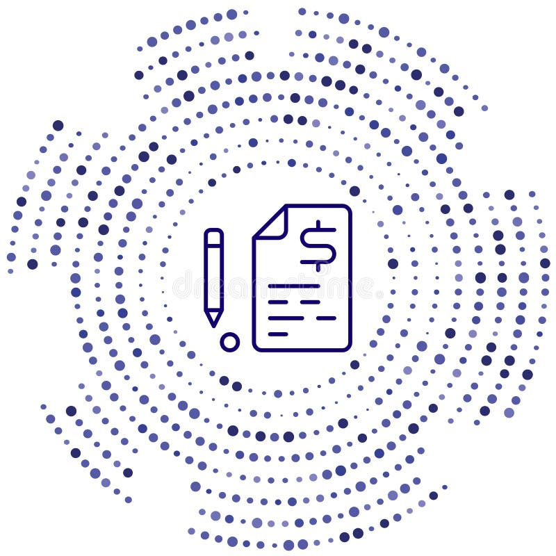 Budgeting Vector Icon. Budgeting Editable Stroke. Budgeting Linear ...