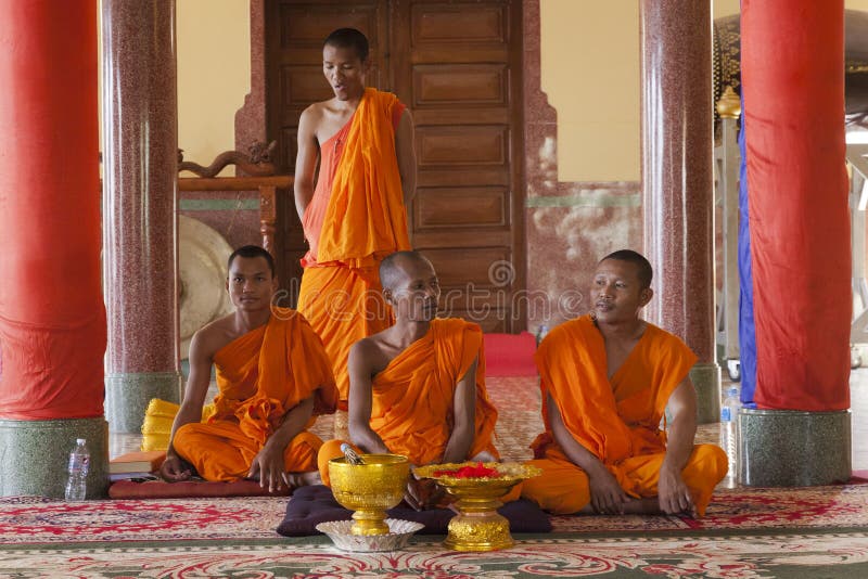 Budhist monks editorial photography. Image of buddhism - 40669302