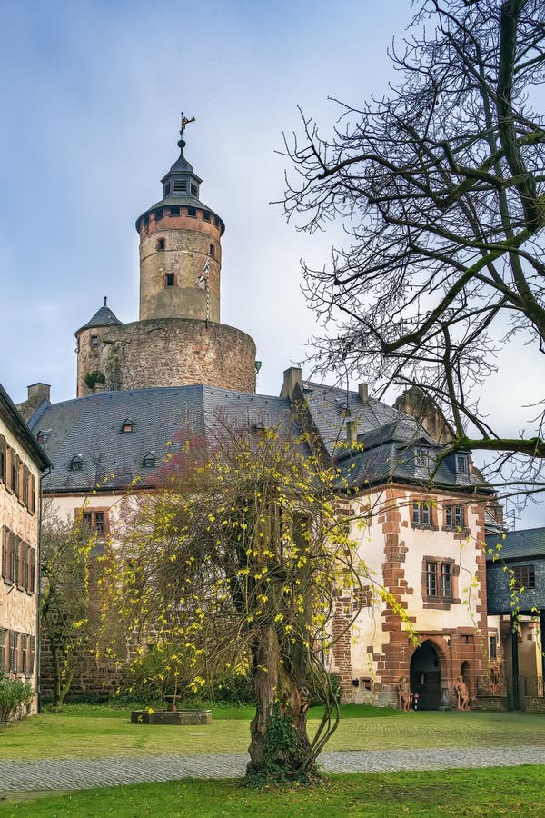 Budingen castle, Germany stock photo. Image of burg - 198332488
