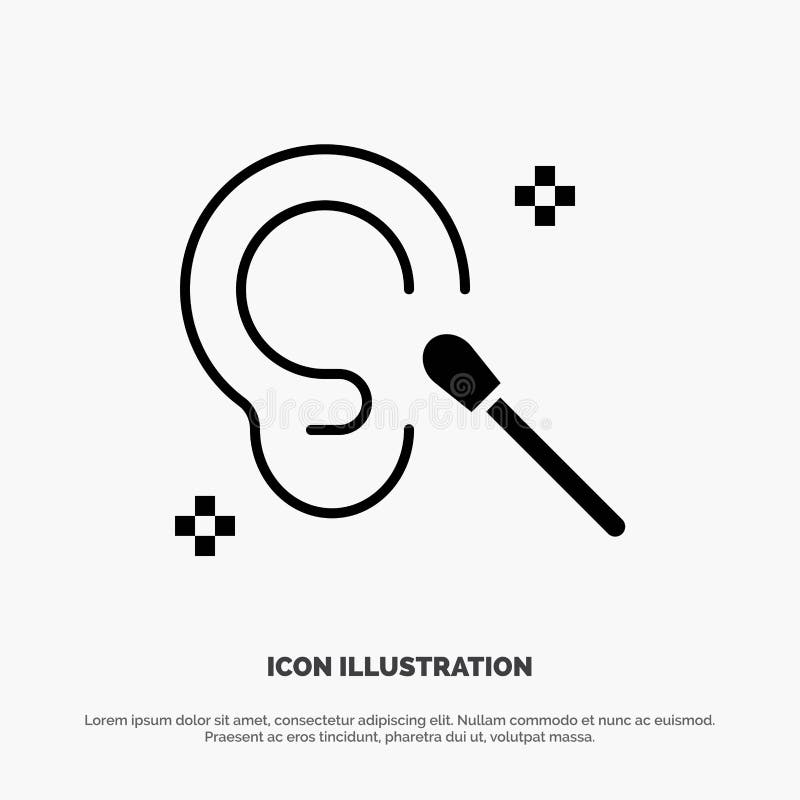 Cleaning Ear Stock Illustrations – 198 Cleaning Ear Stock Illustrations ...