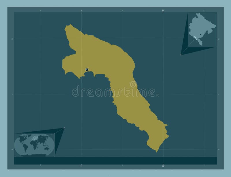 Budva, Montenegro. Solid. Capital Stock Illustration - Illustration of ...