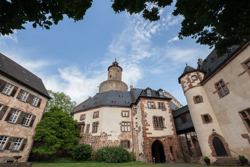 Buedingen Castle Hessen Germany Stock Photo - Image of budingen ...