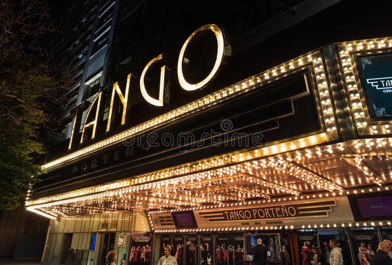 Buenos Aires, Argentina, April 15, 2023: Tango Show Performance in ...