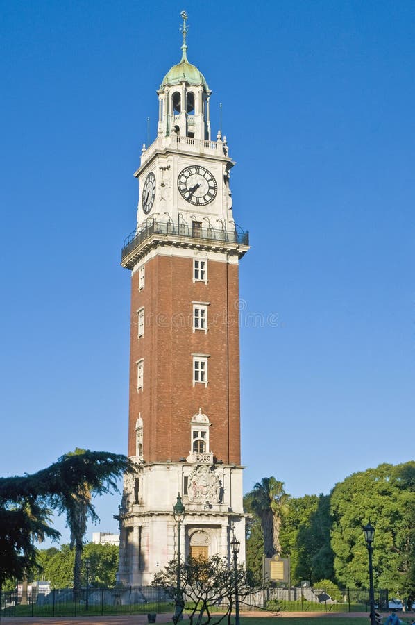 Monumental Tower in Buenos Aires Editorial Stock Photo - Image of ...