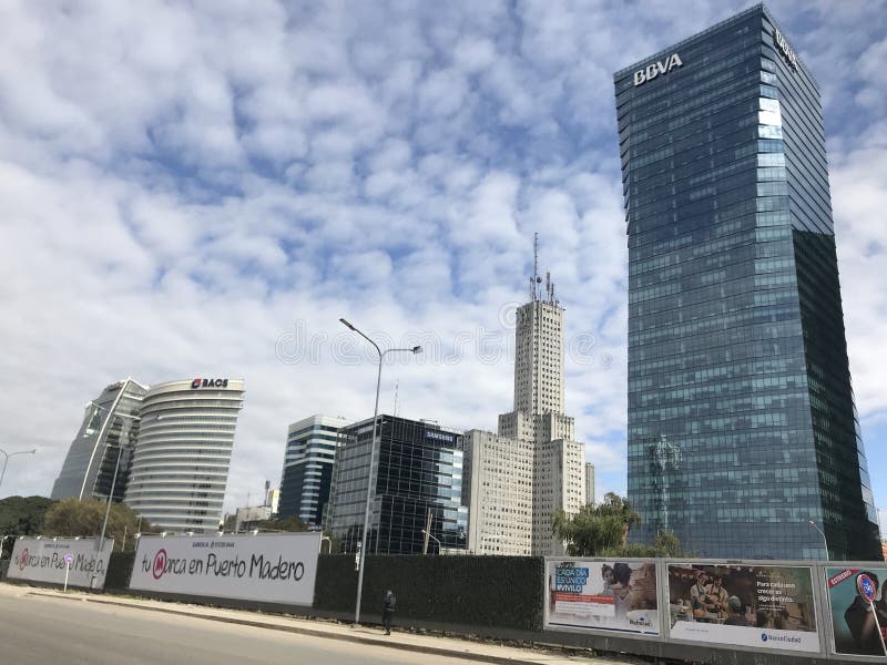 Buenos Aires Buildings editorial stock image. Image of buildings ...