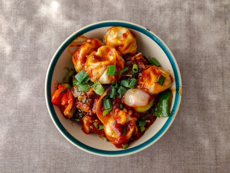 Buff Chily Momo or C. Momo stock image. Image of meat - 129895919