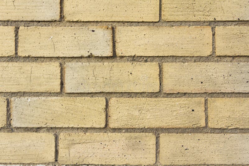 Buff Coloured Brick Texture Stock Image - Image of texture, surface ...