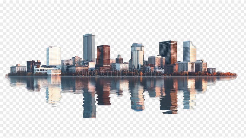Buffalo city skyline stock image. Illustration of town - 341464929