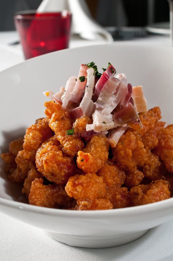 Buffalo crawfish tails stock image. Image of food, white - 18889469