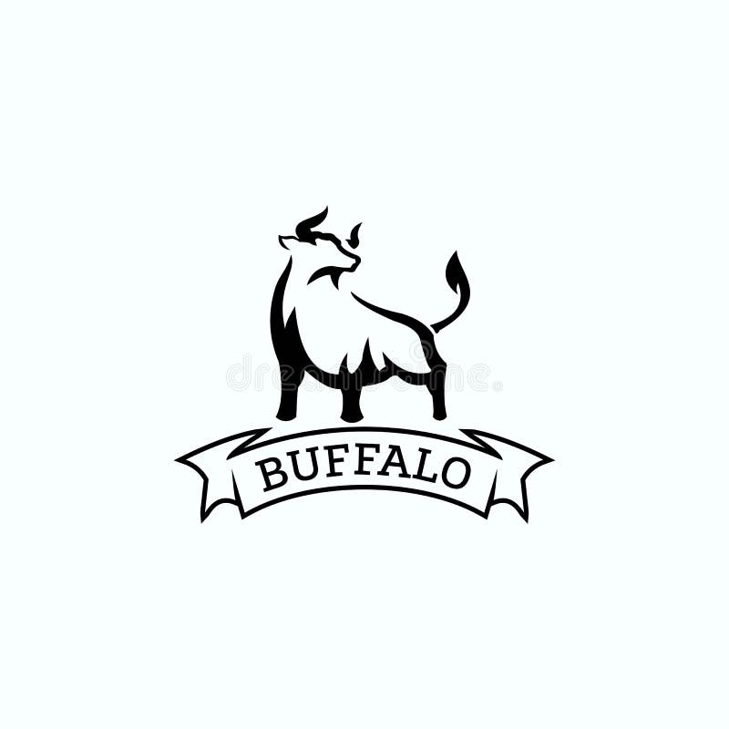 Buffalo logo stock vector. Illustration of label, bull - 222069938