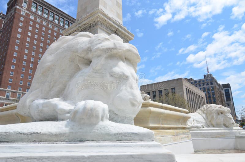 Buffalo, New York State, America Stock Image - Image of landmark ...