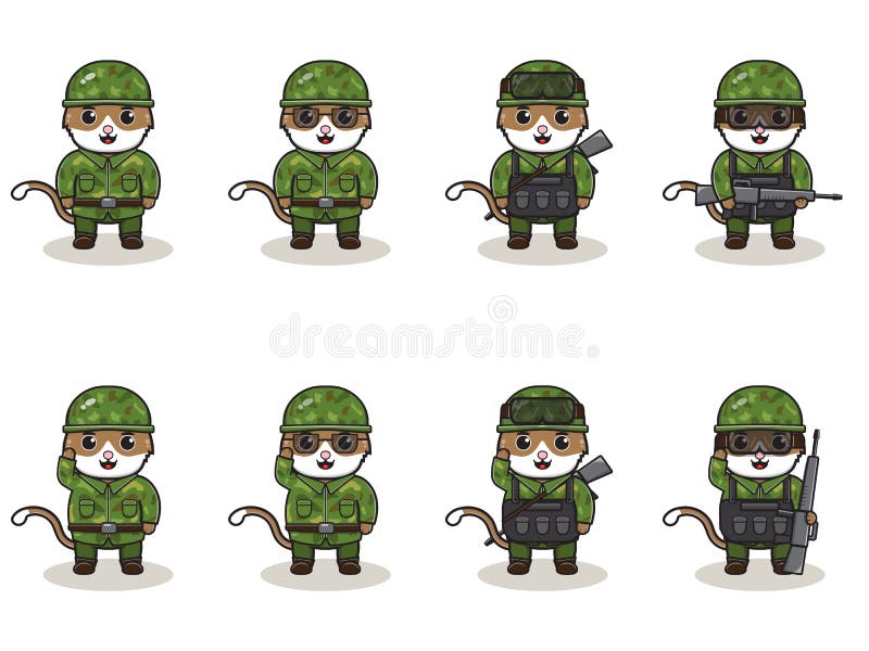 Cat Soldiers Stock Illustrations – 59 Cat Soldiers Stock Illustrations, Vectors & Clipart ...