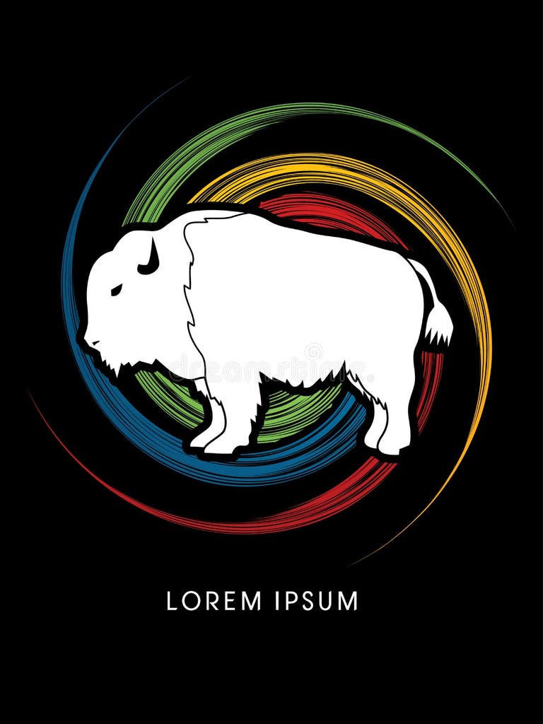 Native American Art Buffalo Stock Illustrations – 508 Native American ...