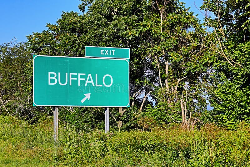 Buffalo Sign stock image. Image of tiltandshift, buffalo - 56813565