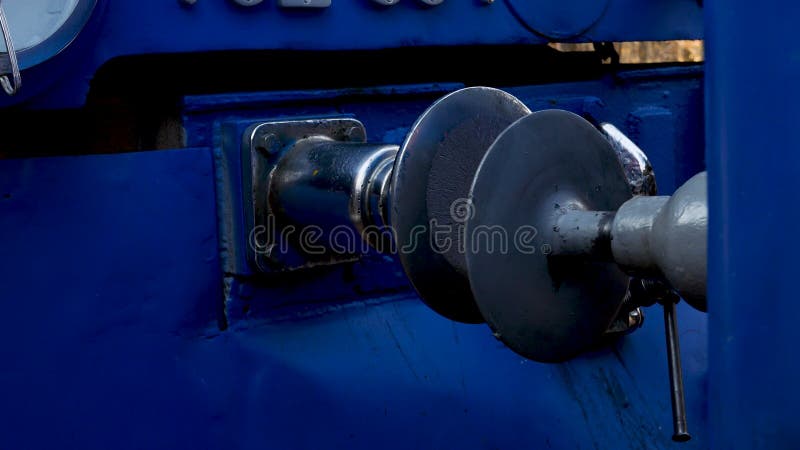 Buffer and Chain Coupling Connection between Cars Train on Railways ...