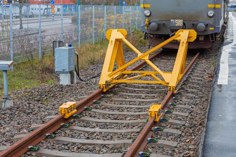 287 Train Buffer Stop Stock Photos - Free & Royalty-Free Stock Photos ...