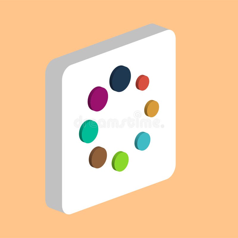 Buffering Simple Vector Icon. Illustration Symbol Design Template for ...