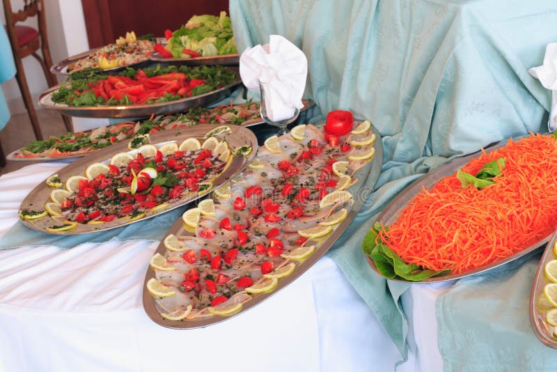 Buffet photo stock. Image du italien, préparé, gourmet - 3684644