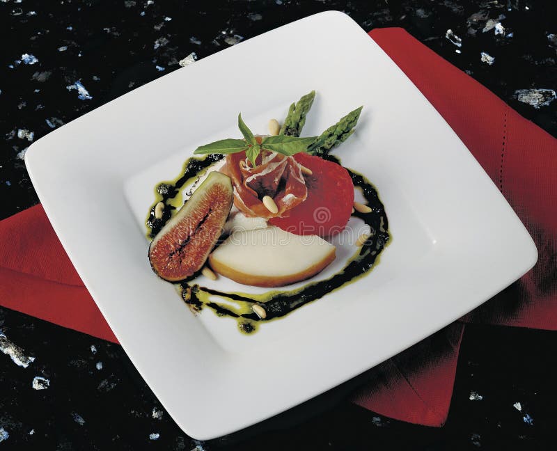 Buffet Breakfast in Peruvian Hotel Cheese with Fig Raw Ham Watermelon ...