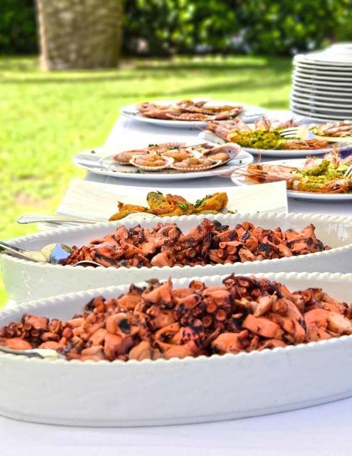 Buffet D'apéritif - Mariage Image stock - Image du cérémonie ...