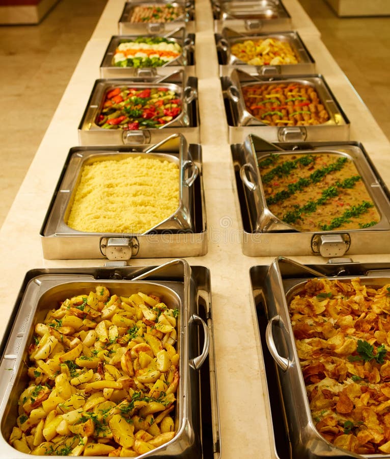 Buffet in hotel stock photo. Image of eating, kitchen - 75078590